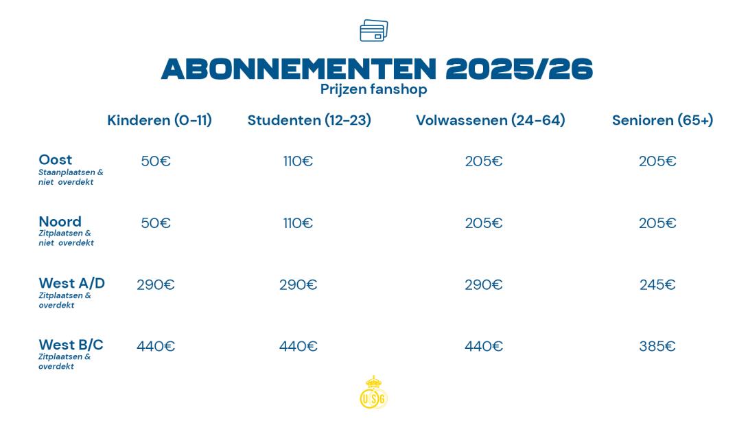 Ticketing: Abonnementen 2025/26 | RUSG